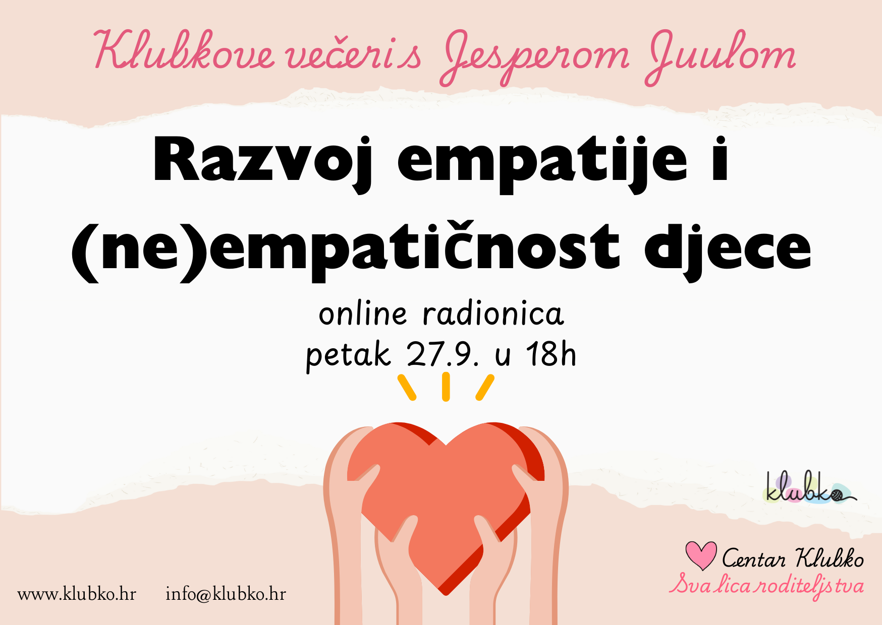 Kako se razvija empatija? i druga pitanja o razvoju društva i djeteta